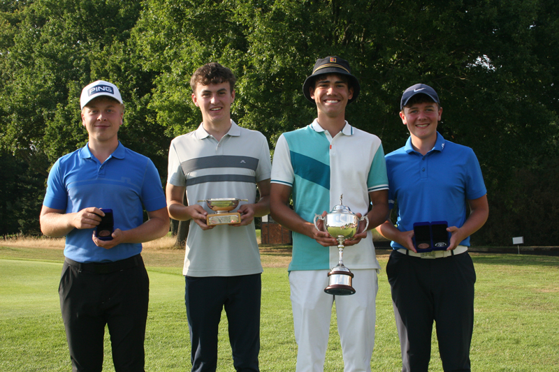 Nathan Woodham wins the U18 Championship with Leo Vorobyev winning the ...