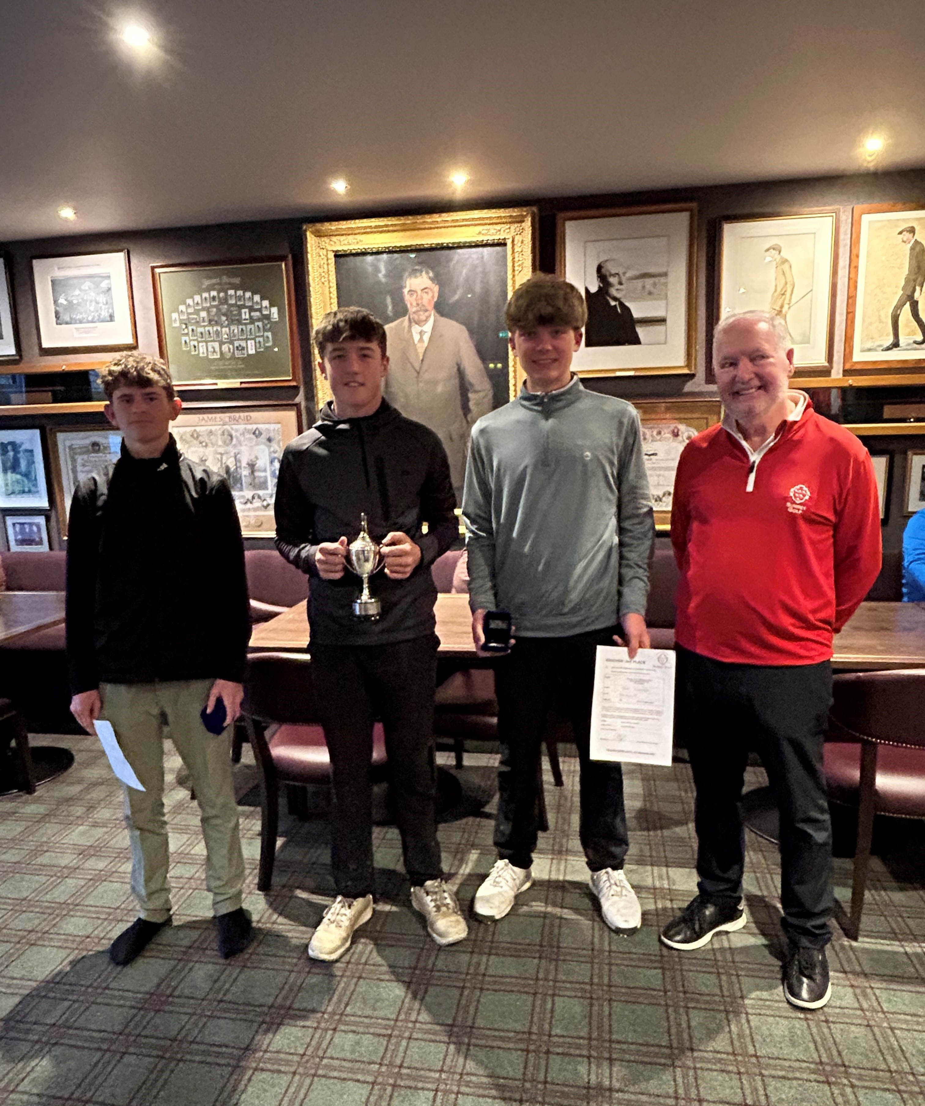 Aaron Moody wins the Junior Masters and both Junior Orders of Merit