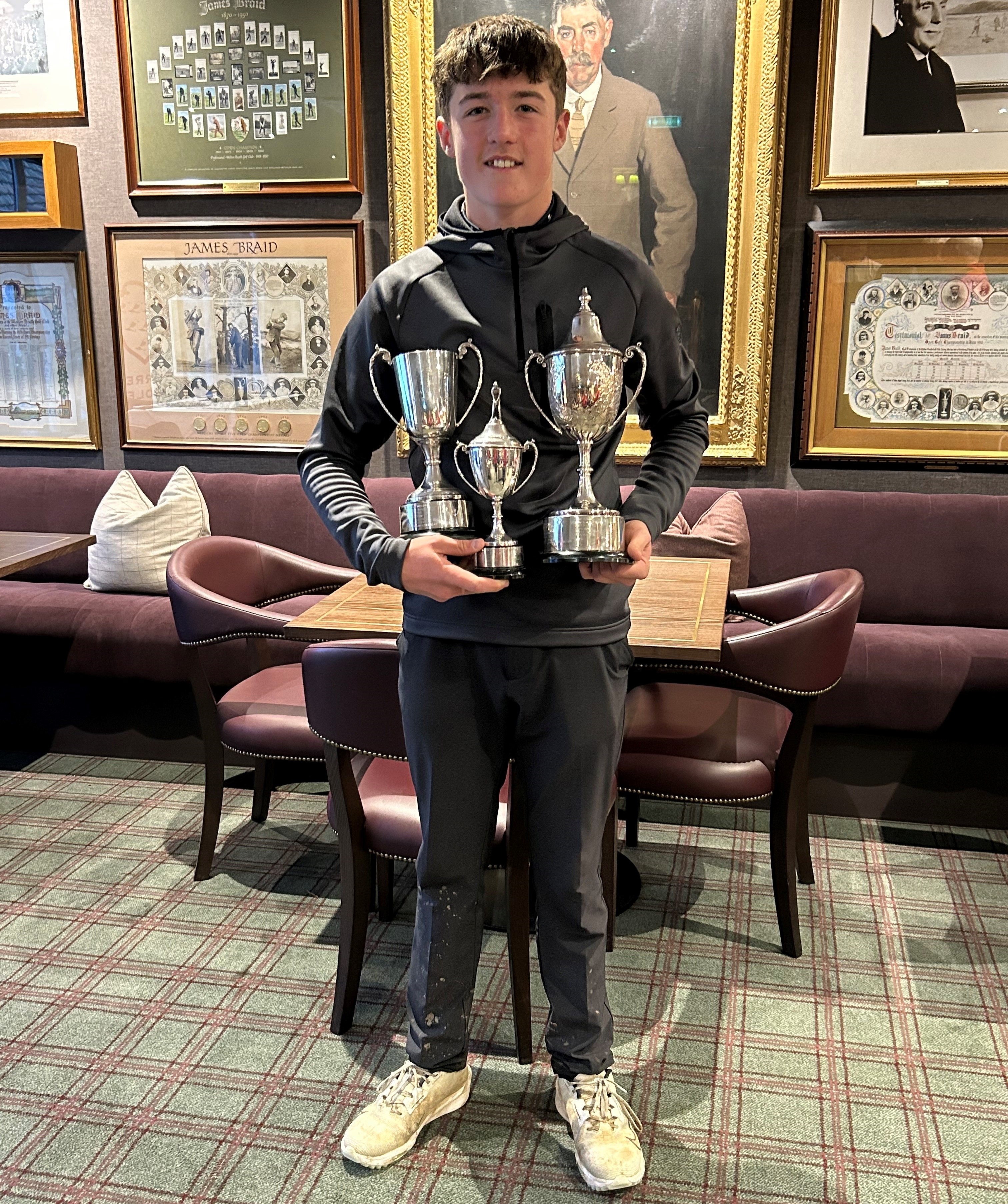 Aaron Moody wins the Junior Masters and both Junior Orders of Merit