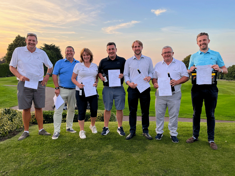 Great day had by all for the Surrey Centenary Captain/Pro Event