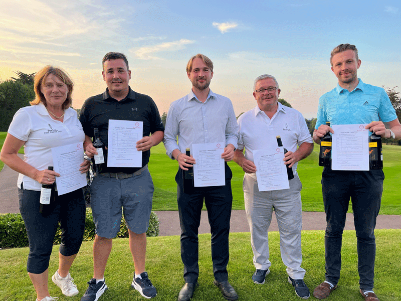 Great day had by all for the Surrey Centenary Captain/Pro Event