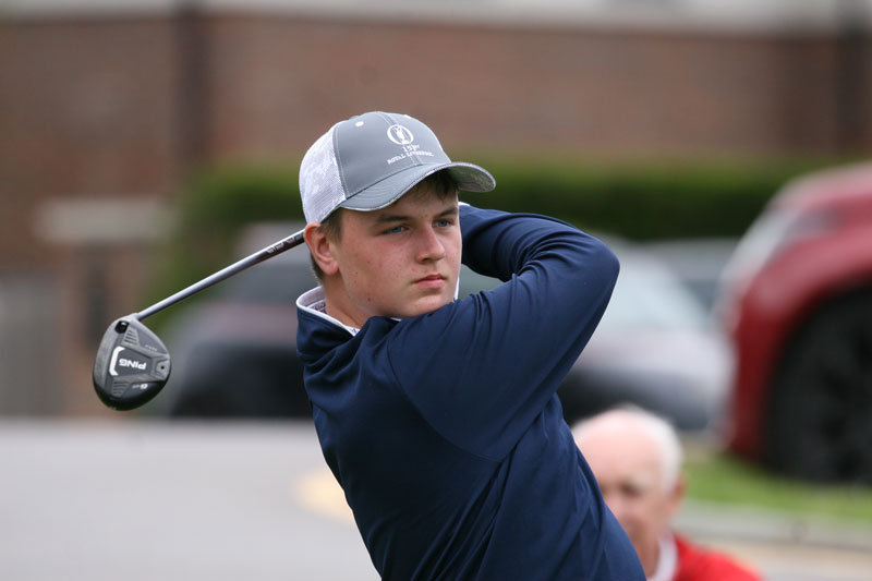 AJ Van Emmenis wins the U14 Olga Mills Trophy and the U13 Usmar Salver