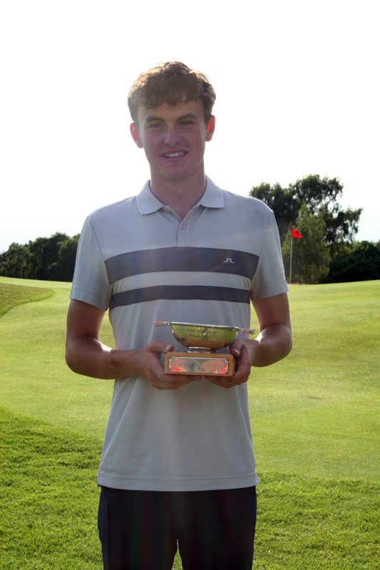 Nathan Woodham wins the U18 Championship with Leo Vorobyev winning the ...